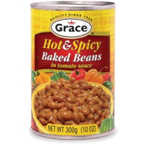 Grace Hot & Spicy Baked Beans (300g) – Jamaican Goodies