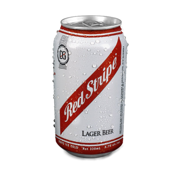 Red Stripe Lager Beer 330ML – Jamaican Goodies
